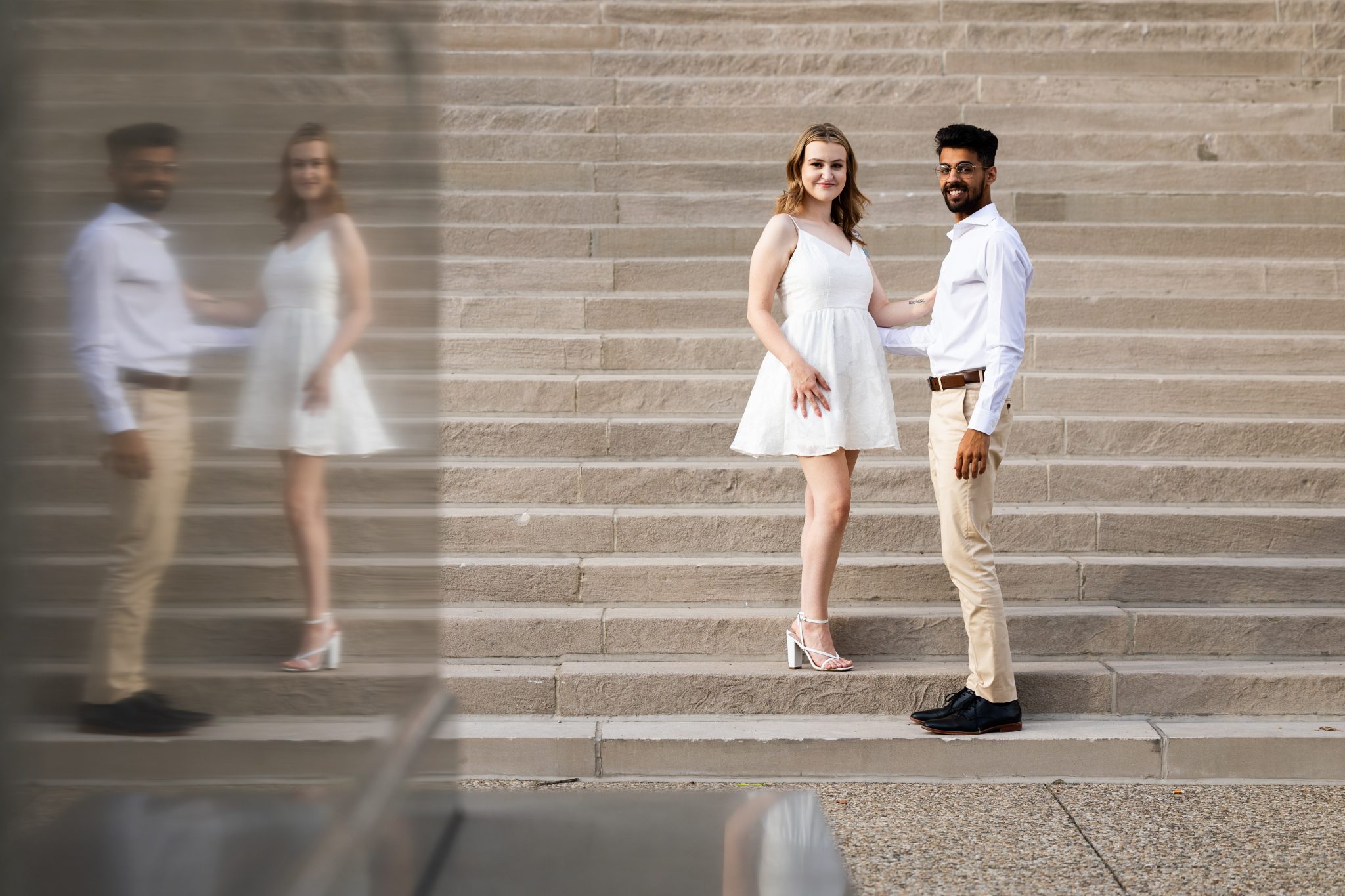 Photography-Britt and Hussein Engagement Photos - Harold Mahan